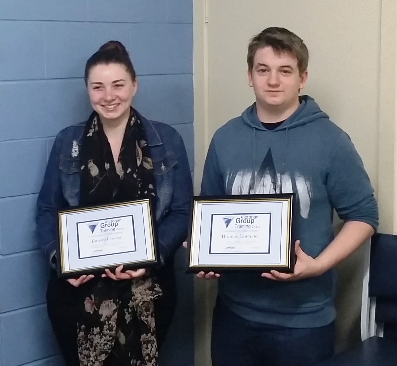 School-Based Community Services Trainees Complete! - Victorian Group ...